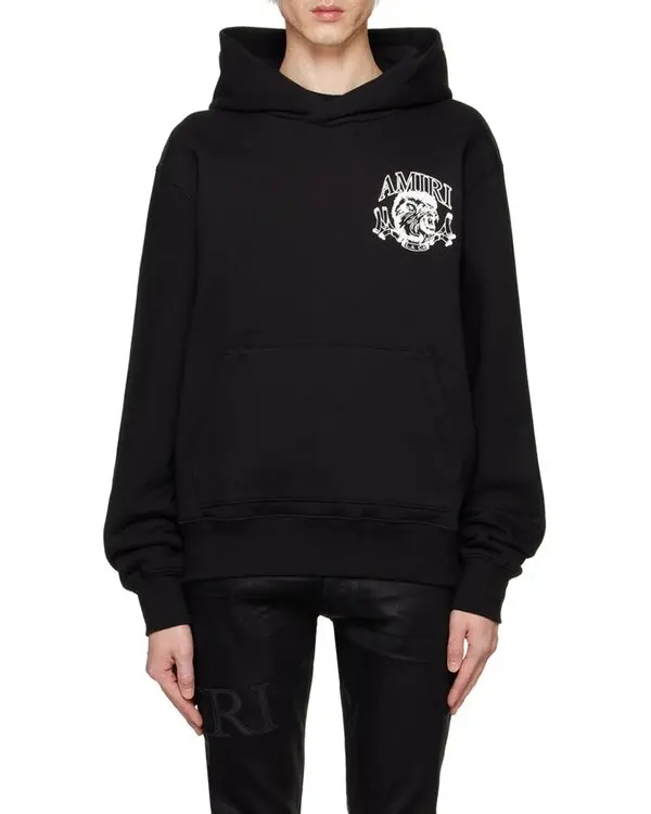 Amiri Lion Outline Printed Hoodie