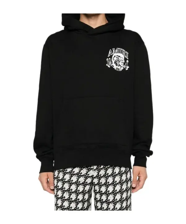 Amiri Lion Outline Printed Hoodie