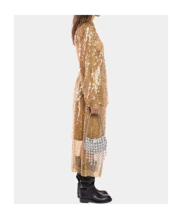 Rabanne Sequin-embroidered Shirt