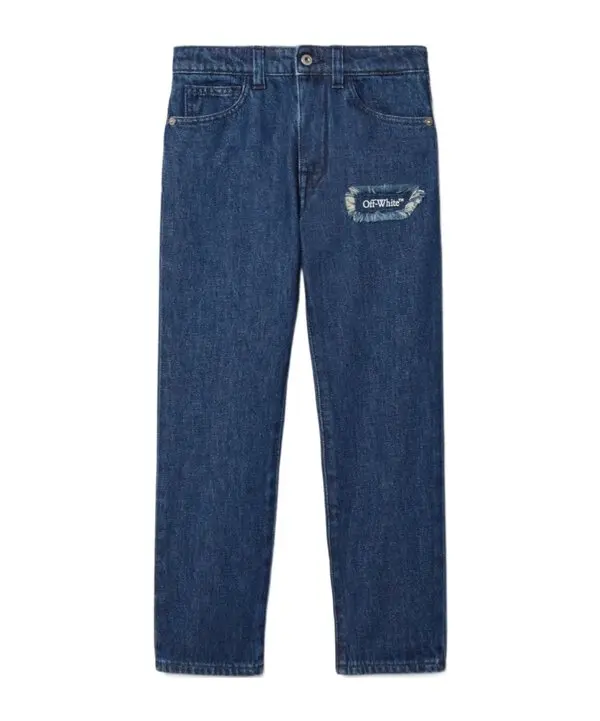 Off-White Bookish Straight Jeans - Blue
