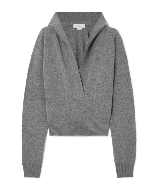 Stella McCartney Hooded Jumper - Gray