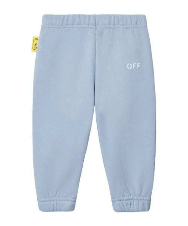 Off-White Off Stamp Cotton Tracksuit Bottom