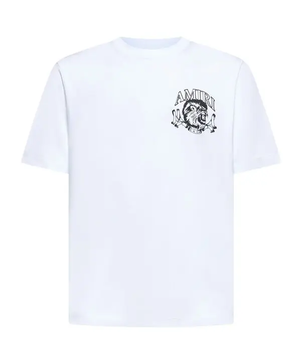 Amiri Open-necked Black Shirt