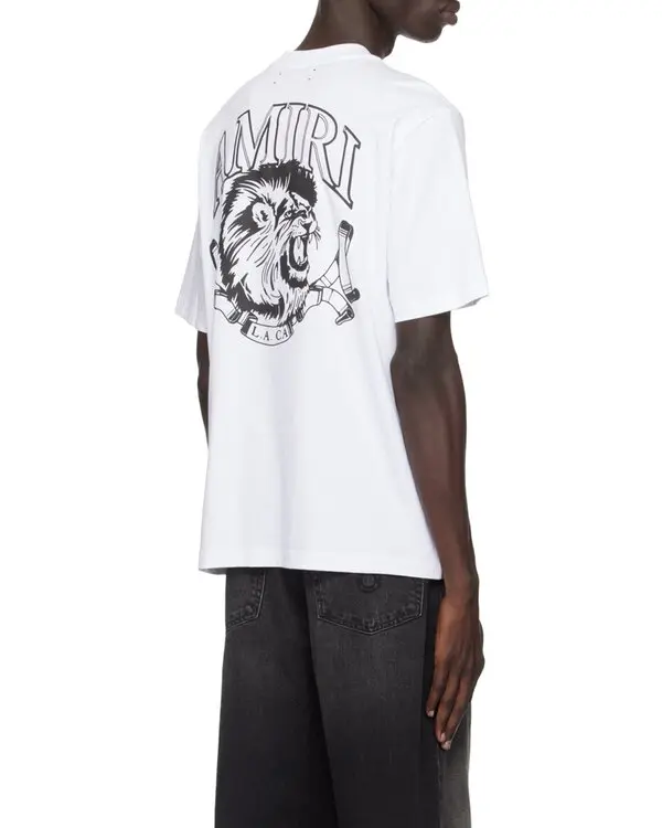 Amiri Open-necked Black Shirt
