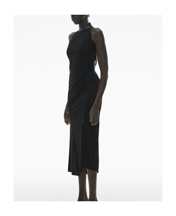 Helmut Lang Halter Neck Midi Dress