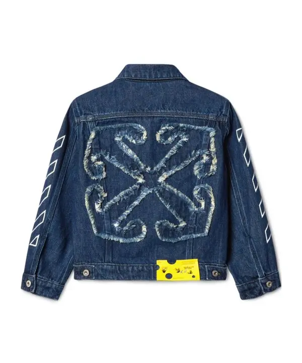 Off-White Bookish Patch Denim Jacket