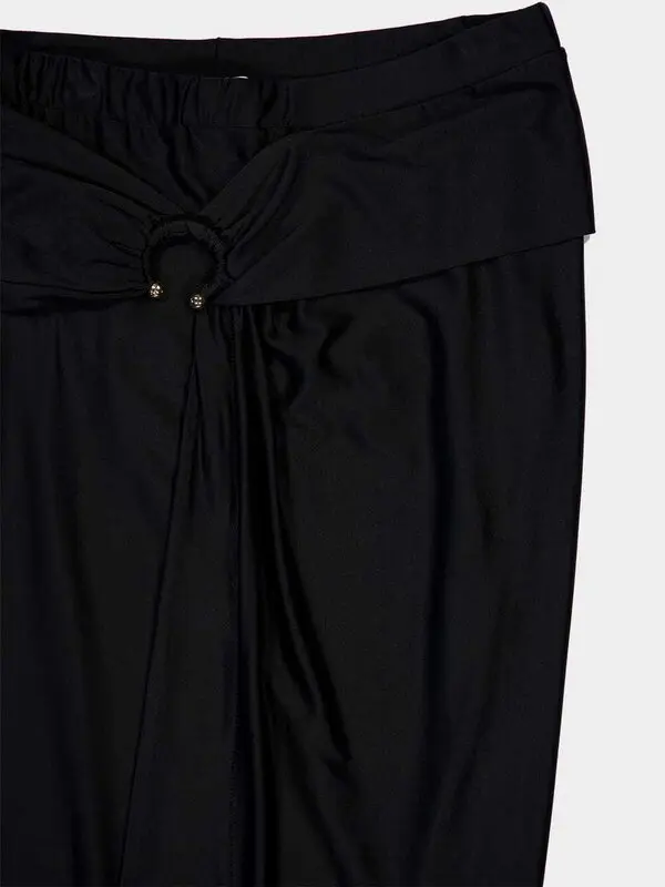 Rabanne Jupe Draped Maxi Skirt