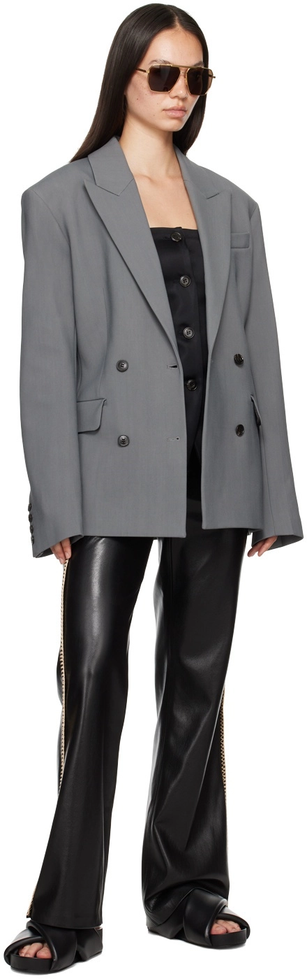 Nanushka Laane Double-breasted Tailored Blazer