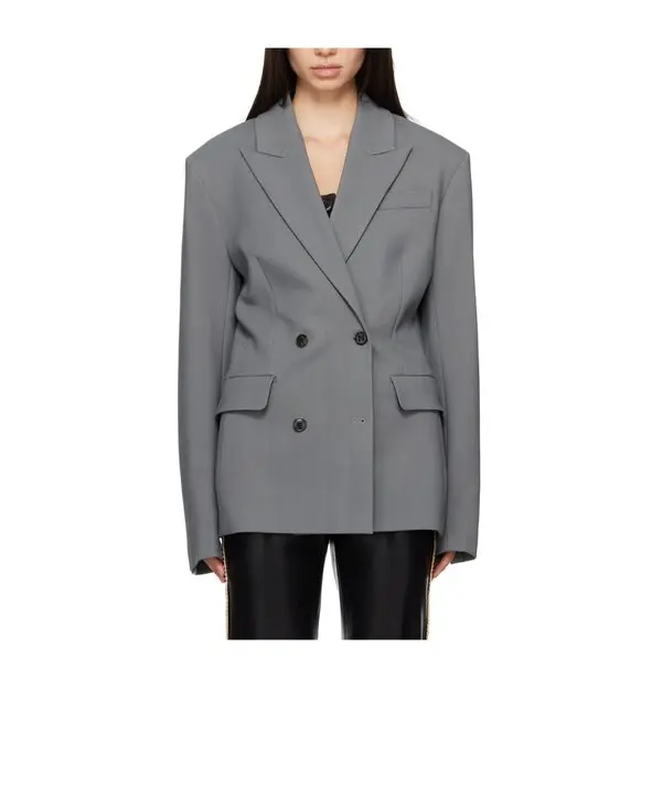 Nanushka Laane Double-breasted Tailored Blazer