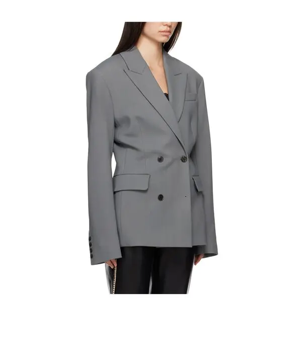 Nanushka Laane Double-breasted Tailored Blazer