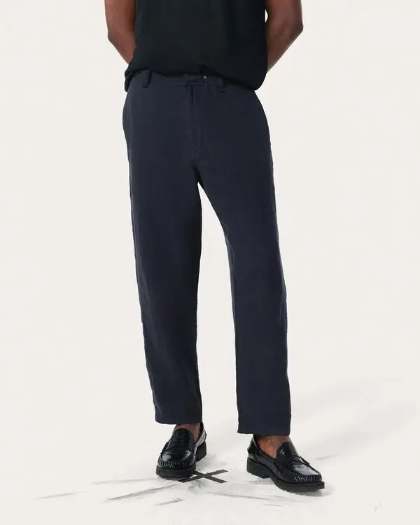 Rag & Bone Tapered Linen Trousers