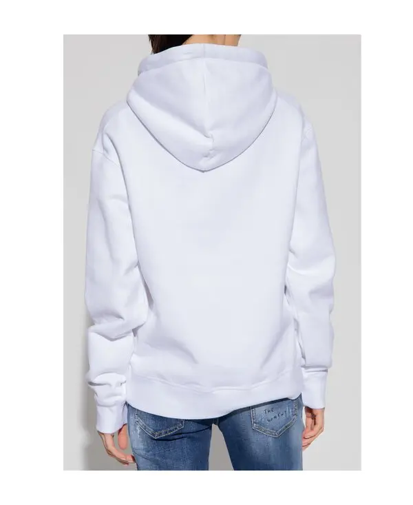 Dsquared2 Long-sleeved Drawstring Hoodie
