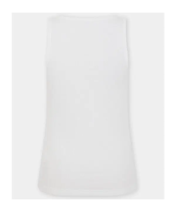 Rabanne Logo-embroidered Tank Top