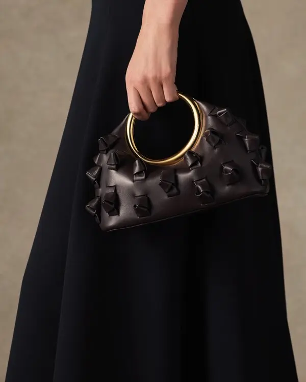 Jacquemus Knot Detailed The Small Calino Handbag