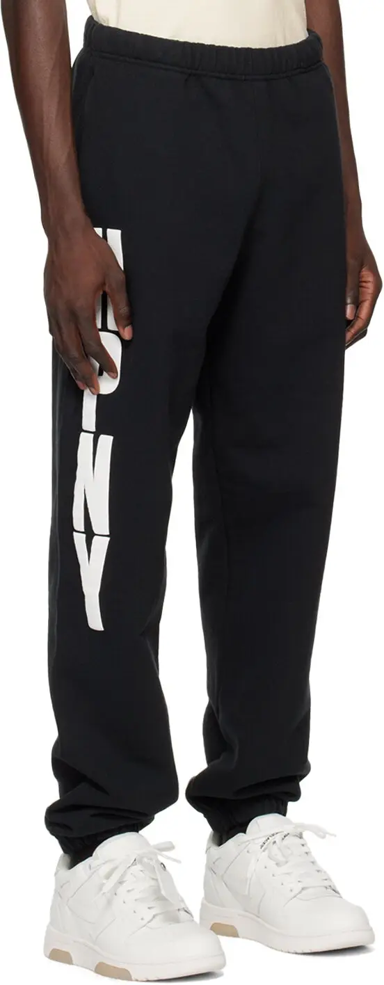 Heron Preston Logo-printed Elasticated Waistband Pants
