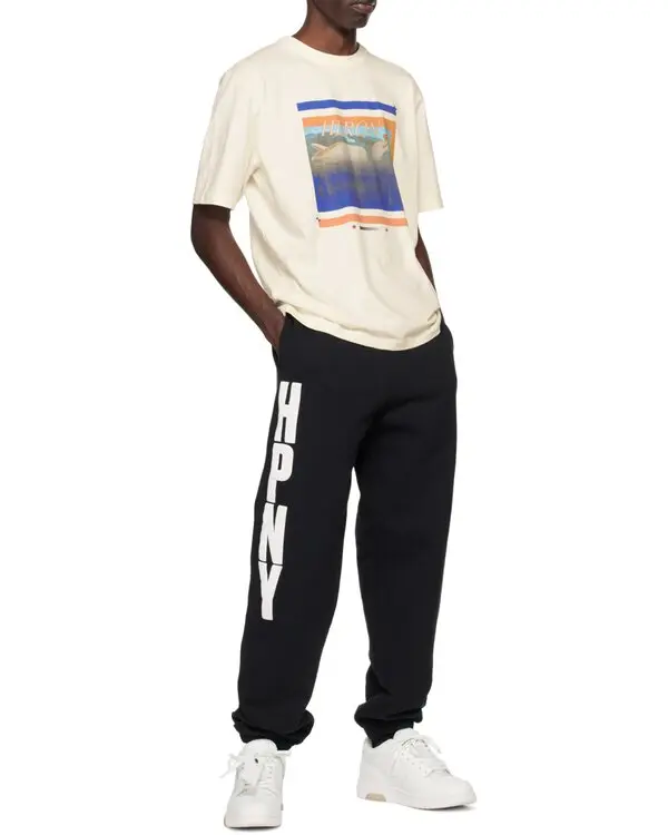 Heron Preston Logo-printed Elasticated Waistband Pants