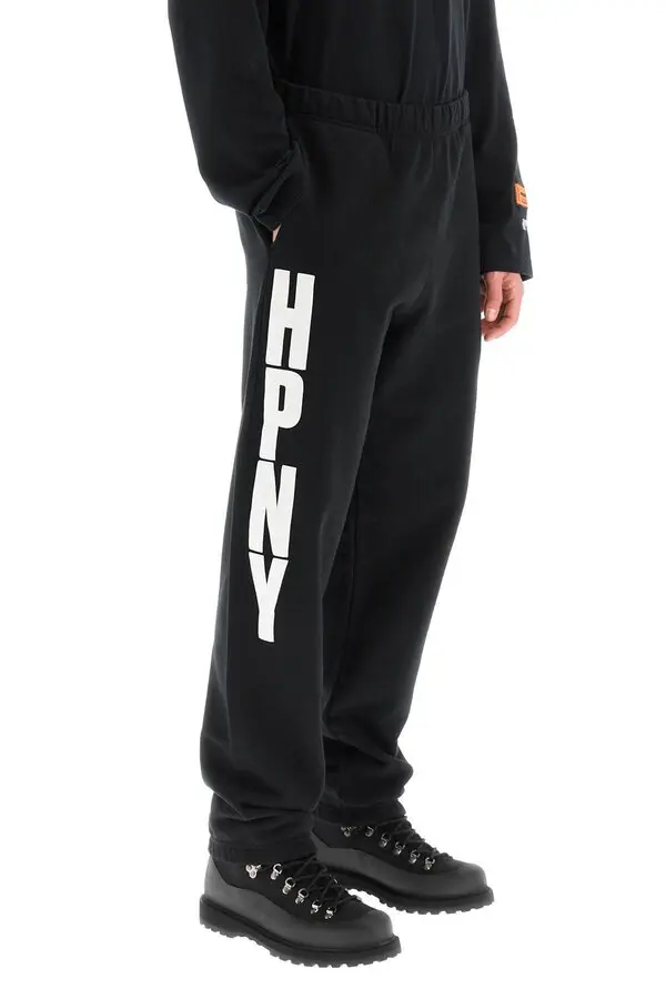 Heron Preston Logo-printed Elasticated Waistband Pants