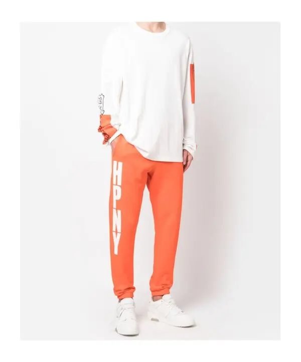 Heron Preston Hpny-print Tapered Track Pants