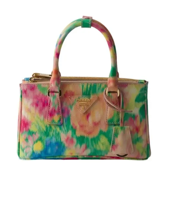 Prada Galleria Printed Saffiano Leather Mini-bag