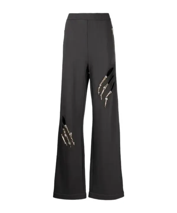 AREA Claw Cut-out Cotton Track Pants