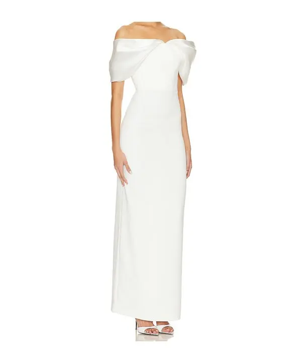 Solace Dakota Off-shoulder Maxi Dress