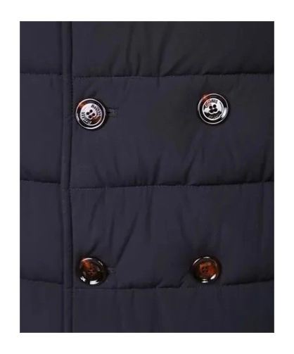 MOORER Double-breasted Down Jacket With Detachable Hood