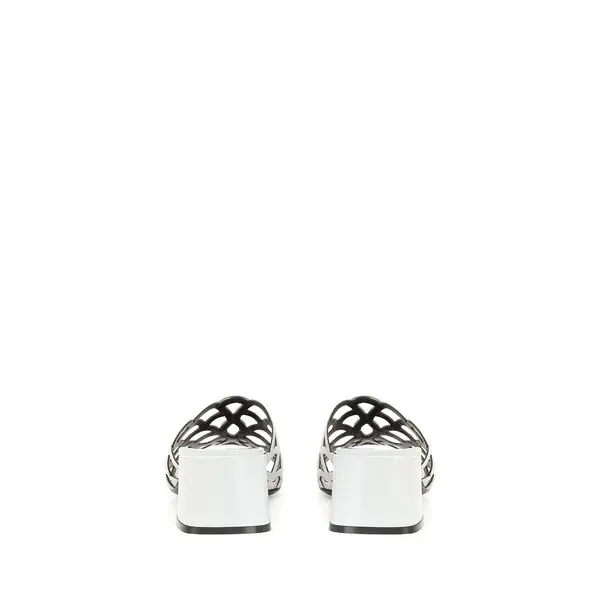 SERGIO ROSSI Square-headed High-heeled Sandals