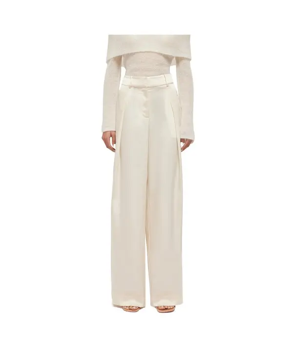 Simkhai Mercer Satin Trousers