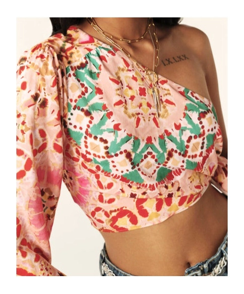 Ba&sh Lucia Asymmetric Top
