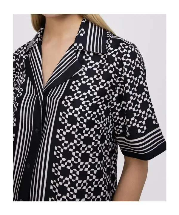 Simkhai Koda Satin Shirt