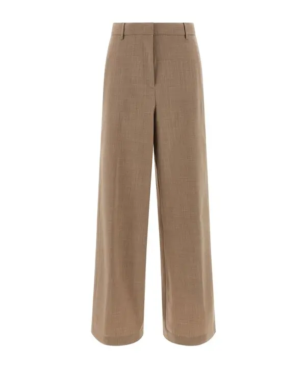 Fabiana Filippi Cool Wool Straight Leg Trousers