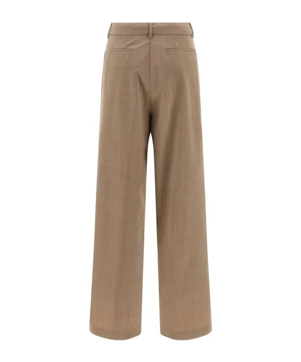 Fabiana Filippi Cool Wool Straight Leg Trousers