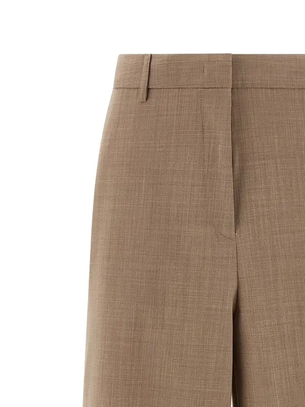 Fabiana Filippi Cool Wool Straight Leg Trousers
