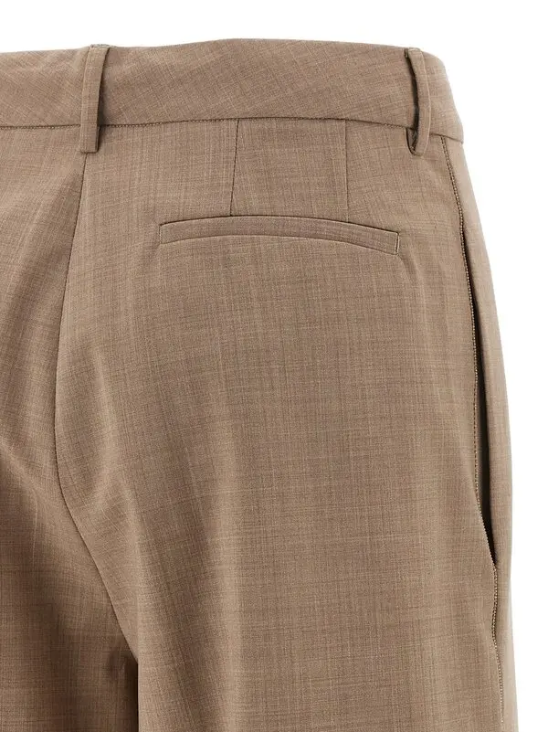 Fabiana Filippi Cool Wool Straight Leg Trousers