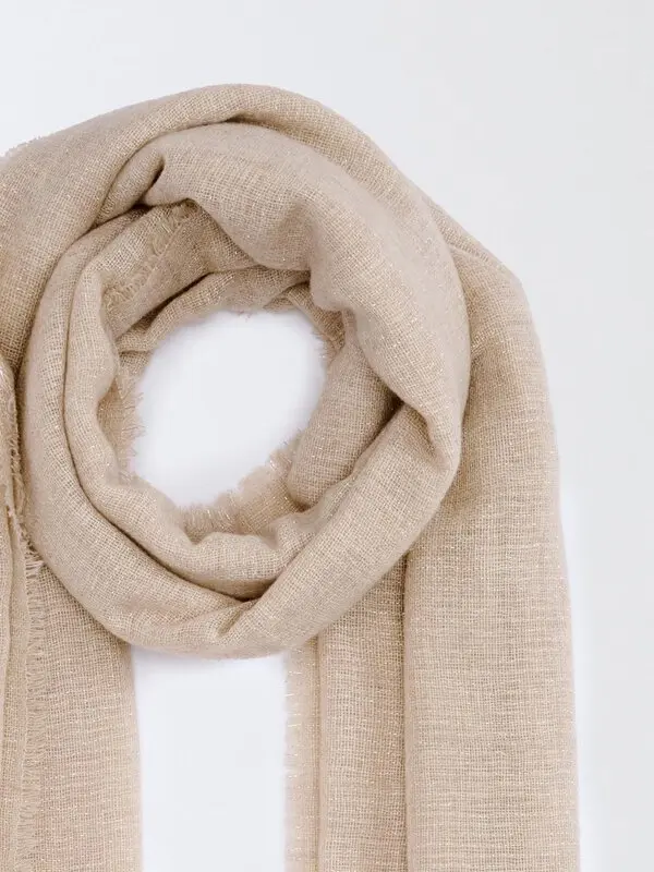 Fabiana Filippi Rectangular Fringed Scarf