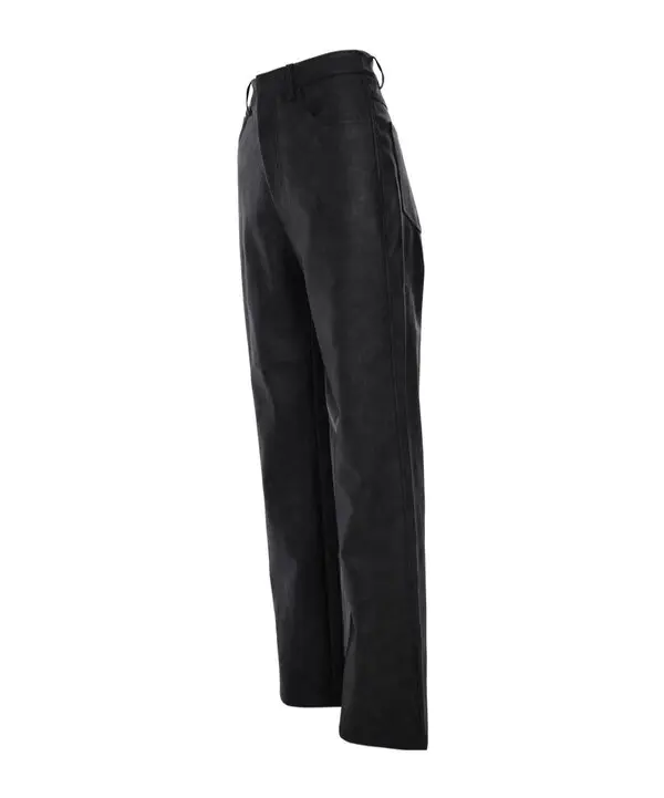 ROTATE BY BIRGER CHRISTENSEN Textured Straight Leg Trousers
