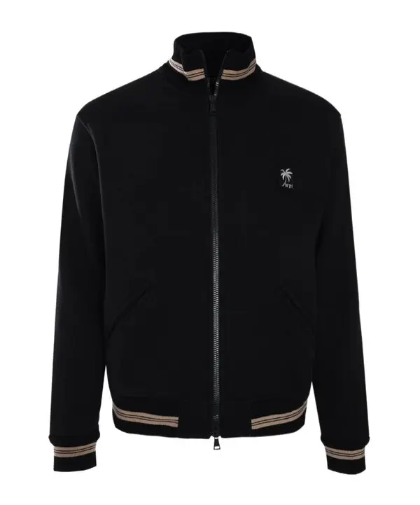 N.21 Zip-up Sweatshirt With Logo