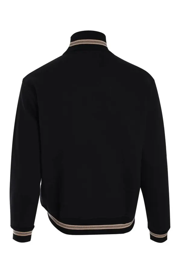 N.21 Zip-up Sweatshirt With Logo