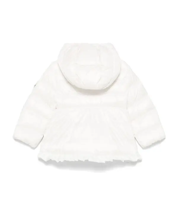 Moncler Odile Logo Patch Down Jacket