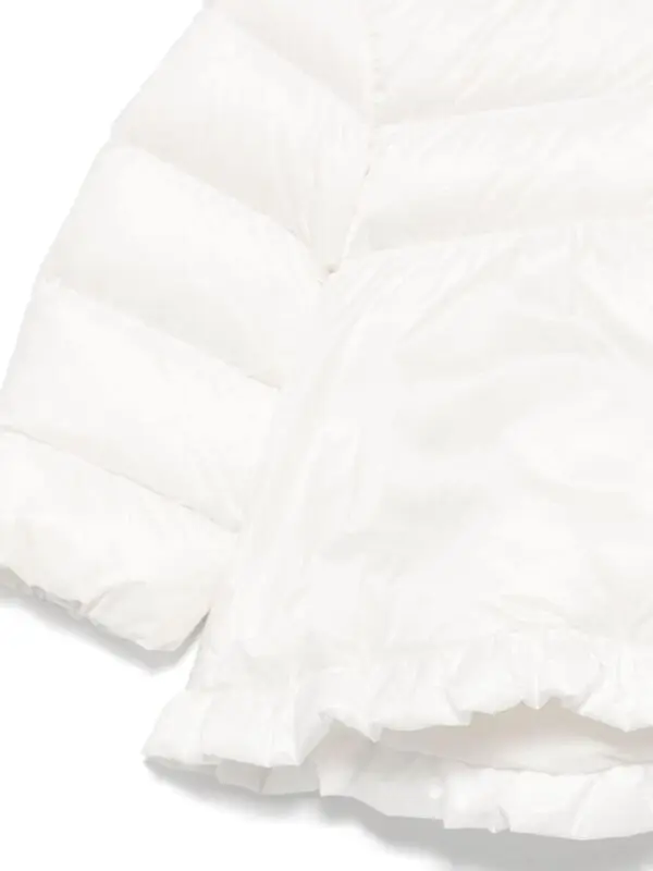 Moncler Odile Logo Patch Down Jacket