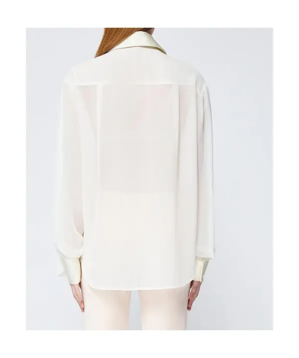 Simkhai Vinka Pleated-front Blouse