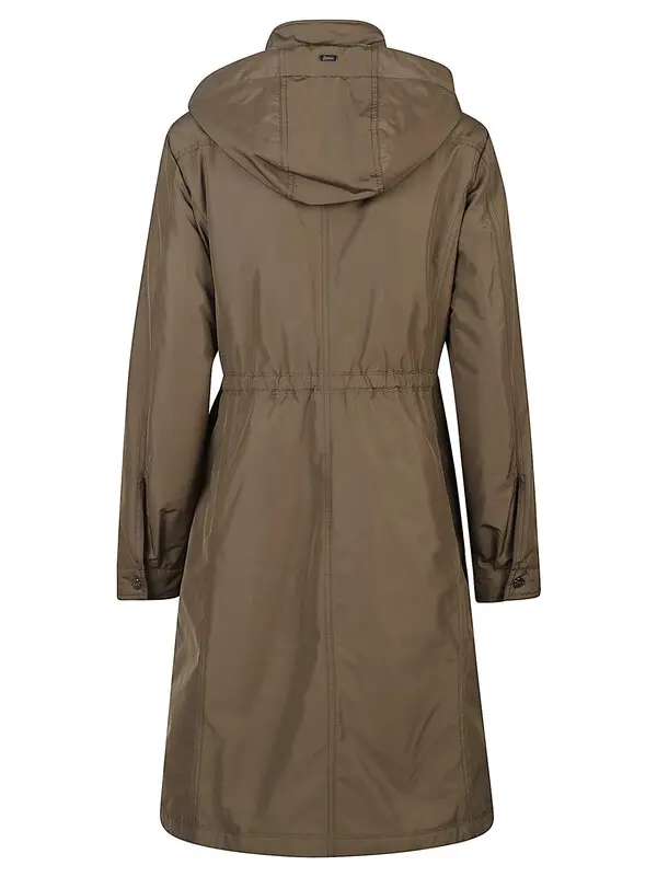 Herno Hooded Drawstring Coat