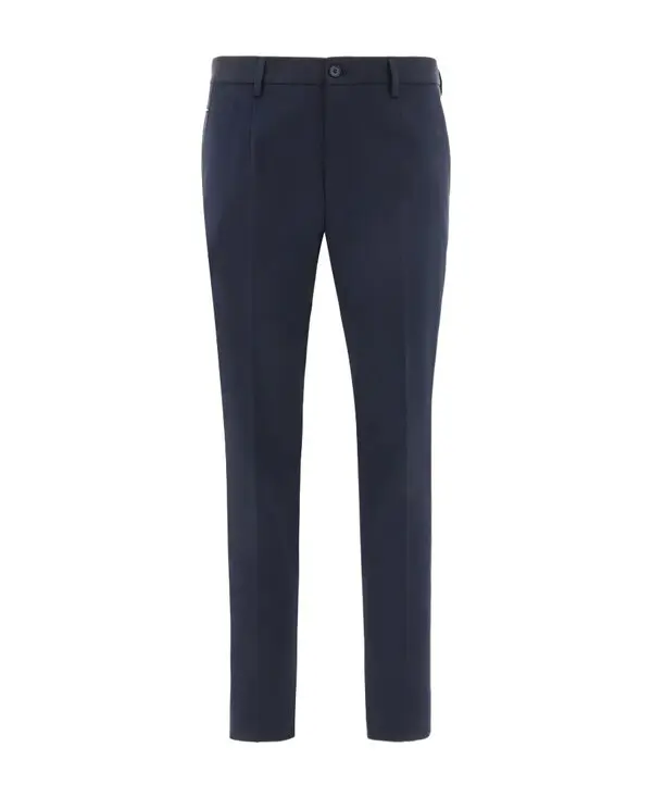 Dolce & Gabbana Dolce Gabbana Logo Patch Tailored Trousers