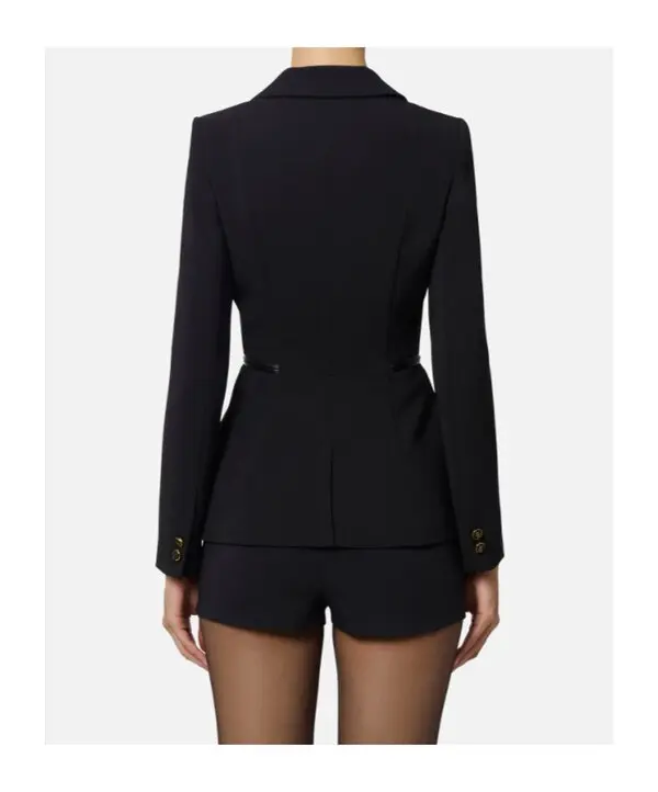 Elisabetta Franchi Double Breasted Tailored Blazer