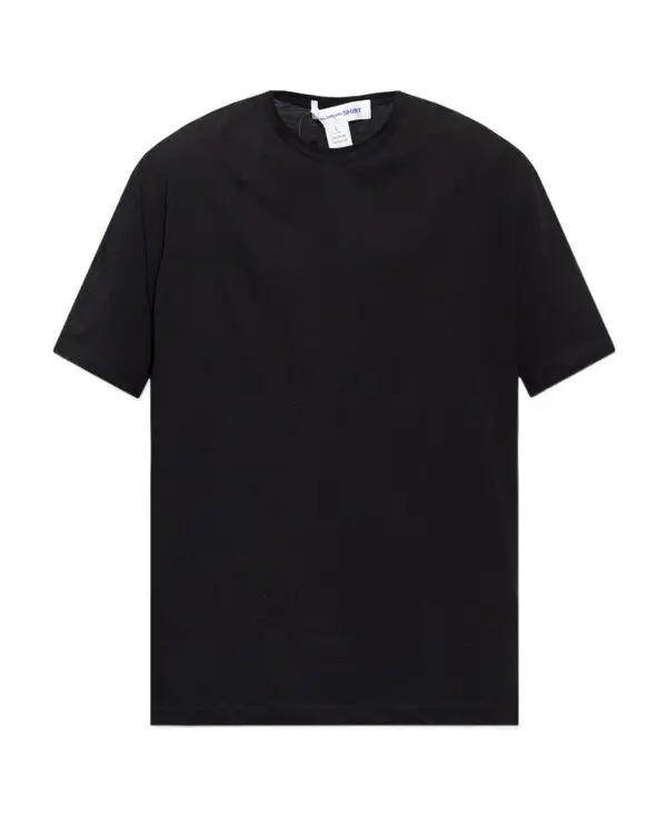 Comme Des Garçons Crewneck Short-sleeved T-shirt - Black