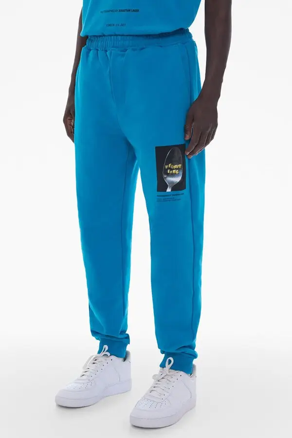 Helmut Lang Photographic-print Cotton Track Pants