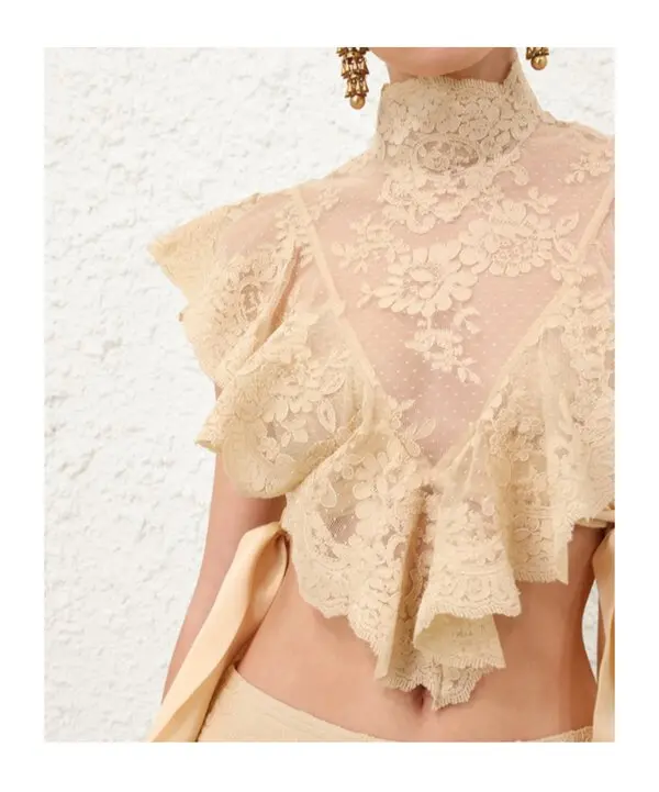 Zimmermann Hypnotic Lace Bodice