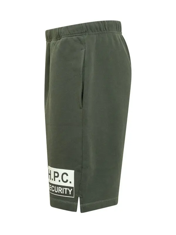 Heron Preston Security Cotton Track Shorts
