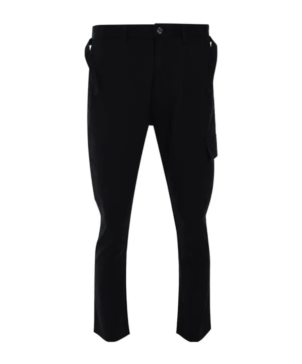 N.21 Casual Pants With Belt Loops - Black