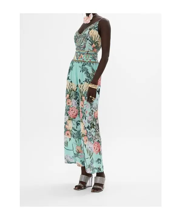 Camilla Pleated Wide-leg Pants